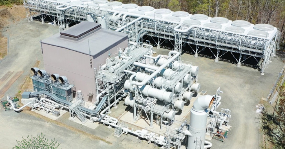 Japan's largest binary geothermal plant begins operations | Asian Power