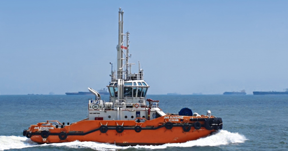 First hybrid system-powered LNG tug starts service in Singapore ...
