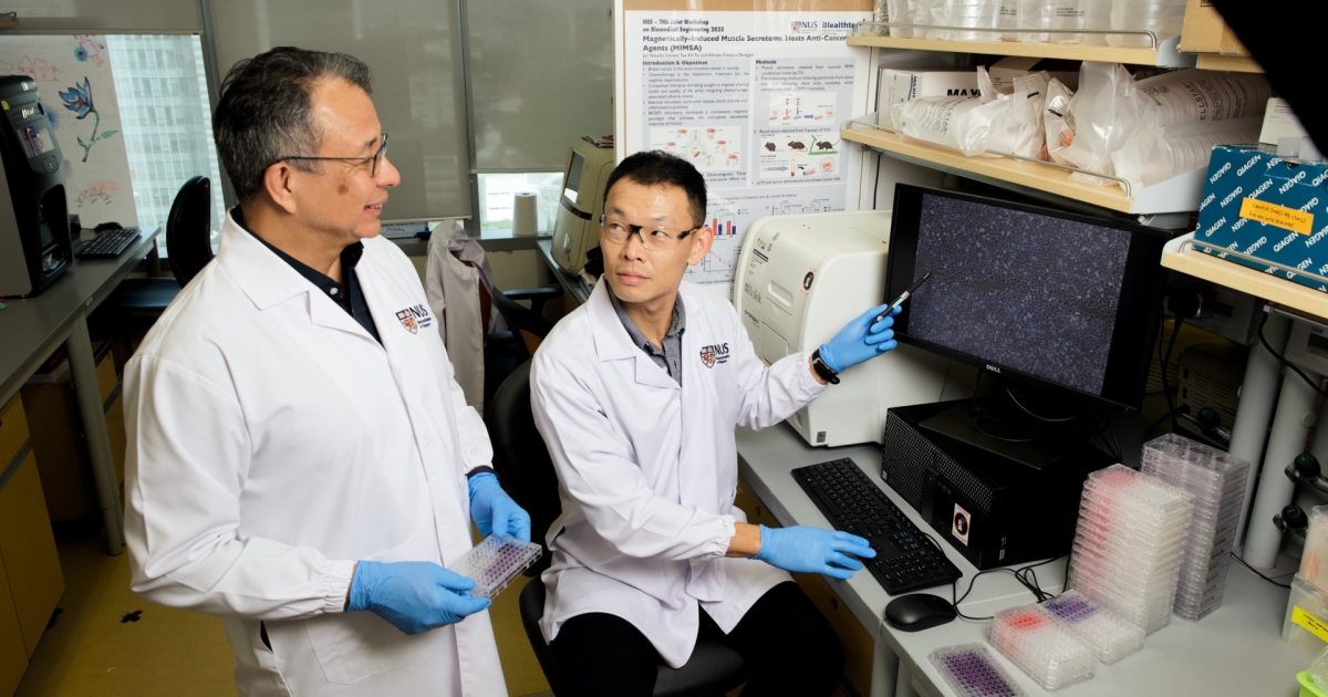 NUS uses magnetic pulses to activate muscle cells’ defences vs. cancer ...