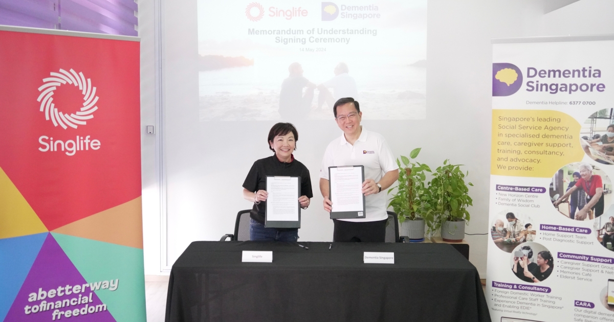 Singlife introduces first market insurance for dementia care ...