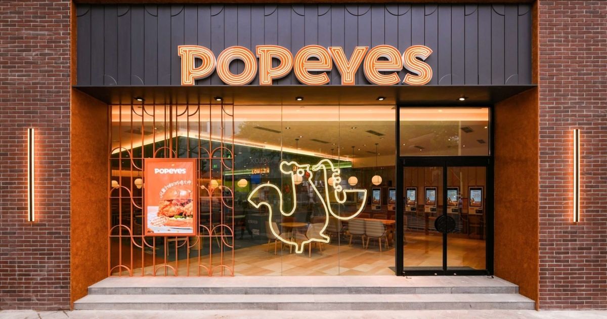 Popeyes parent spends $45m to build China business | QSR Media Asia