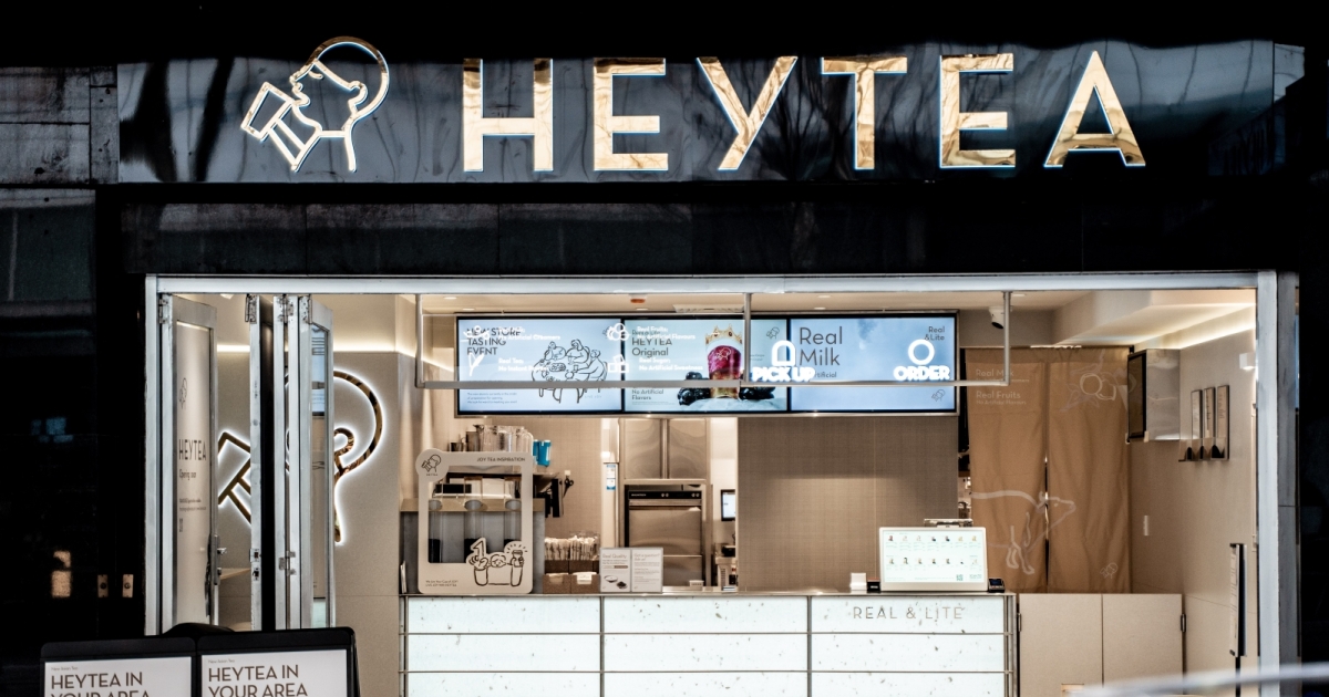 Chinese tea brand HEYTEA opens first outlet in Sydney | QSR Media