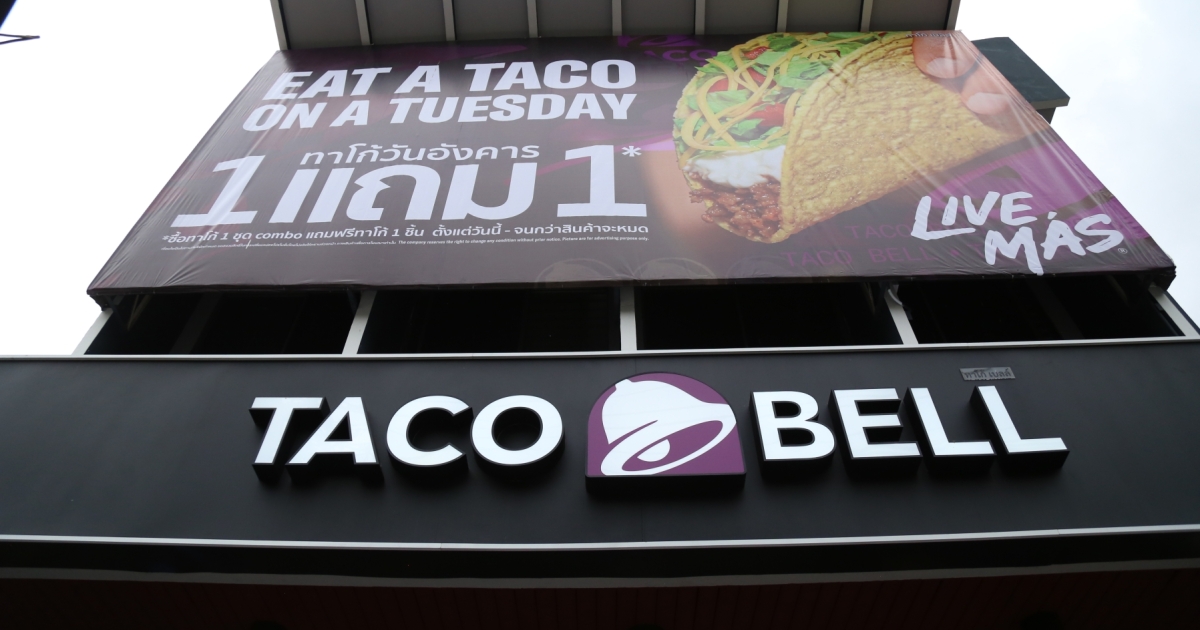 Taco Bell expands into tourist hubs starting with Chiang Mai | QSR ...