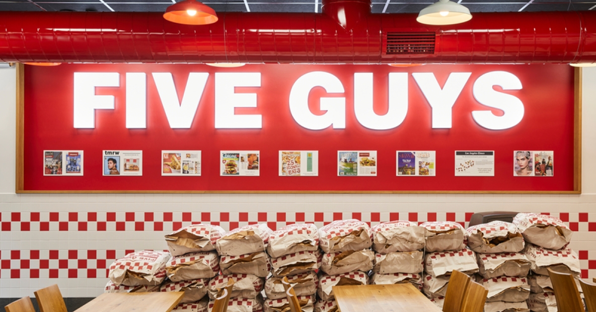 Five Guys opens second Melbourne location | QSR Media Australia