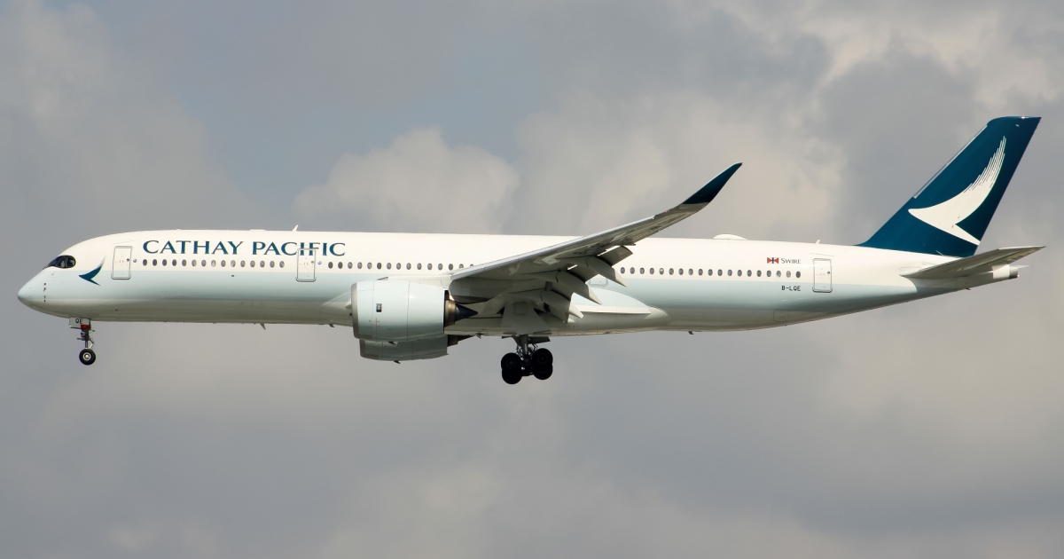 CAD assists in Cathay Pacific’s A350 fleet inspection after engine ...