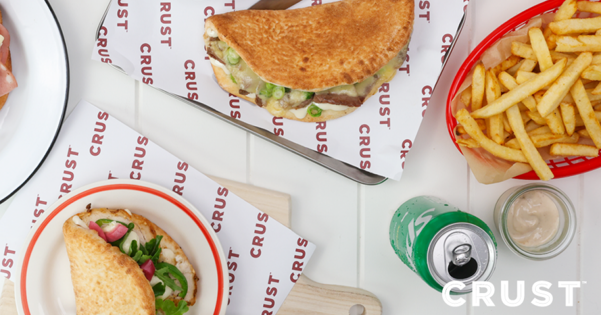 Crust launches new pizza sandwiches | QSR Media Australia