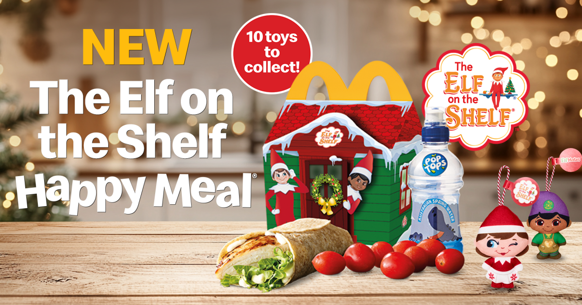 Macca’s debuts The Elf on the Shelf happy meal | QSR Media