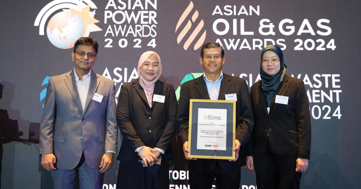 PETRONAS' digital solution awarded Data Initiative of the Year at Asian ...