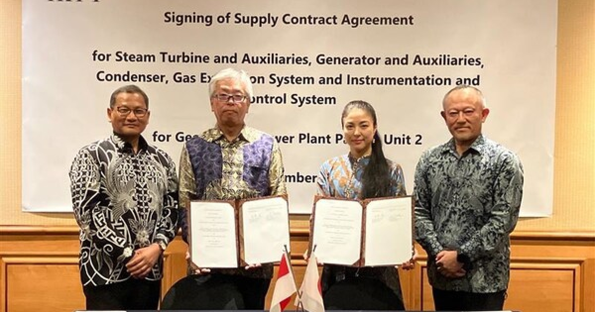 PT. Geo Dipa Energi and Toshiba team up for Patuha geothermal plant ...