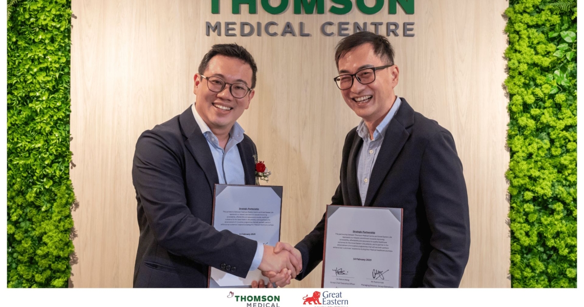 Thomson Medical to provide benefits for Great Eastern Life ...
