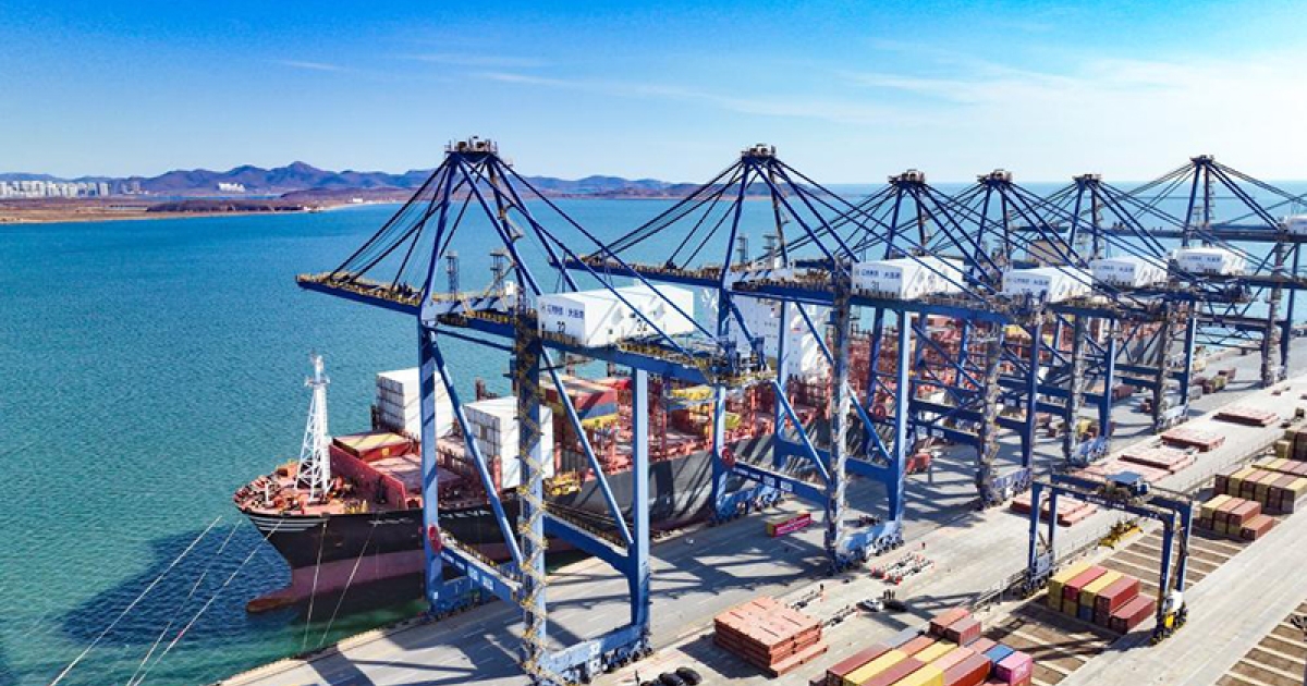 New shipping route links China’s Dalian terminal with Mediterranean ...