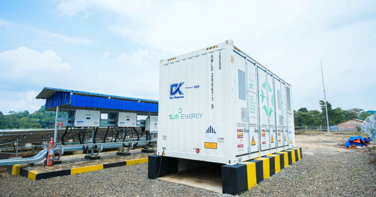 Indonesia launches first containerised energy storage system | Asian Power