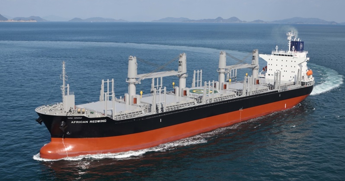 Imabari Shipbuilding Completes 40000 Dwt Bulk Carrier Marine