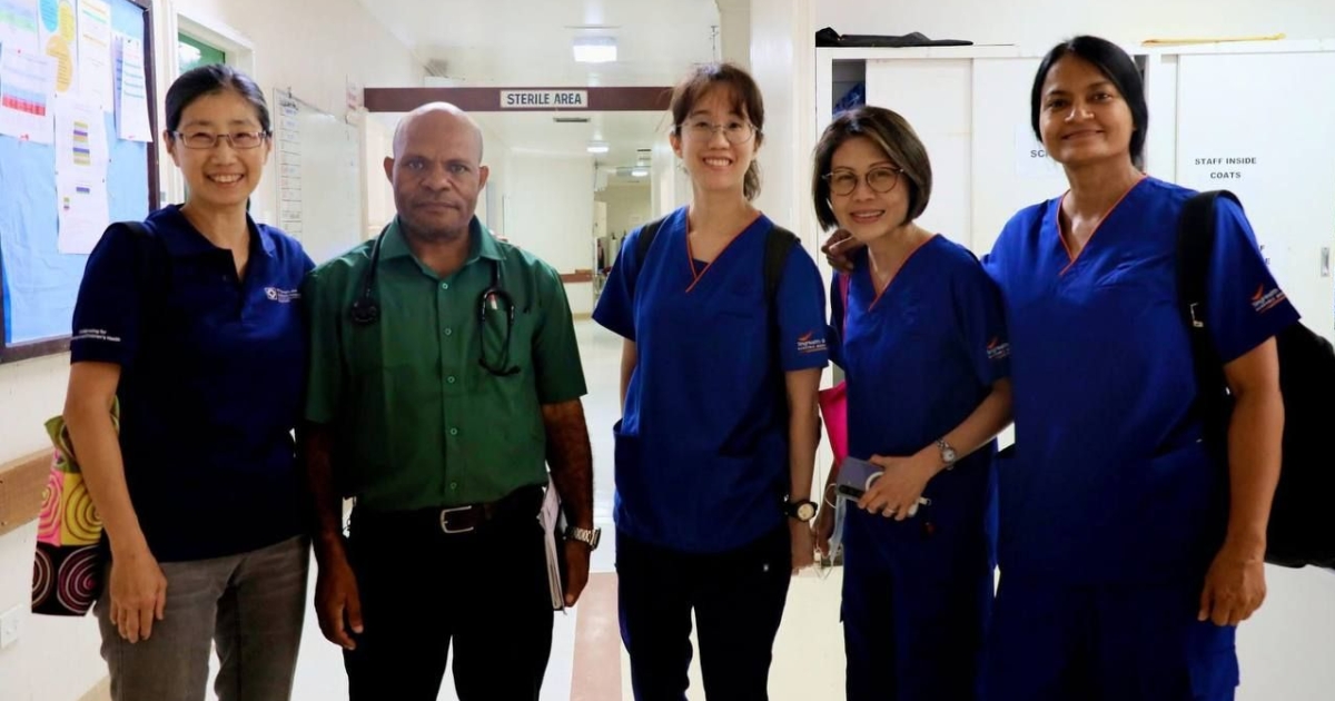 KKH conducts paediatric surgery training in Papua New Guinea ...