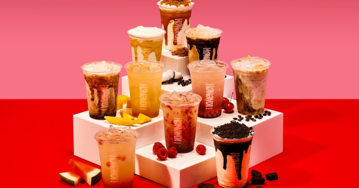 KFC debuts new KWENCH drinks range in Australia | QSR Media Australia