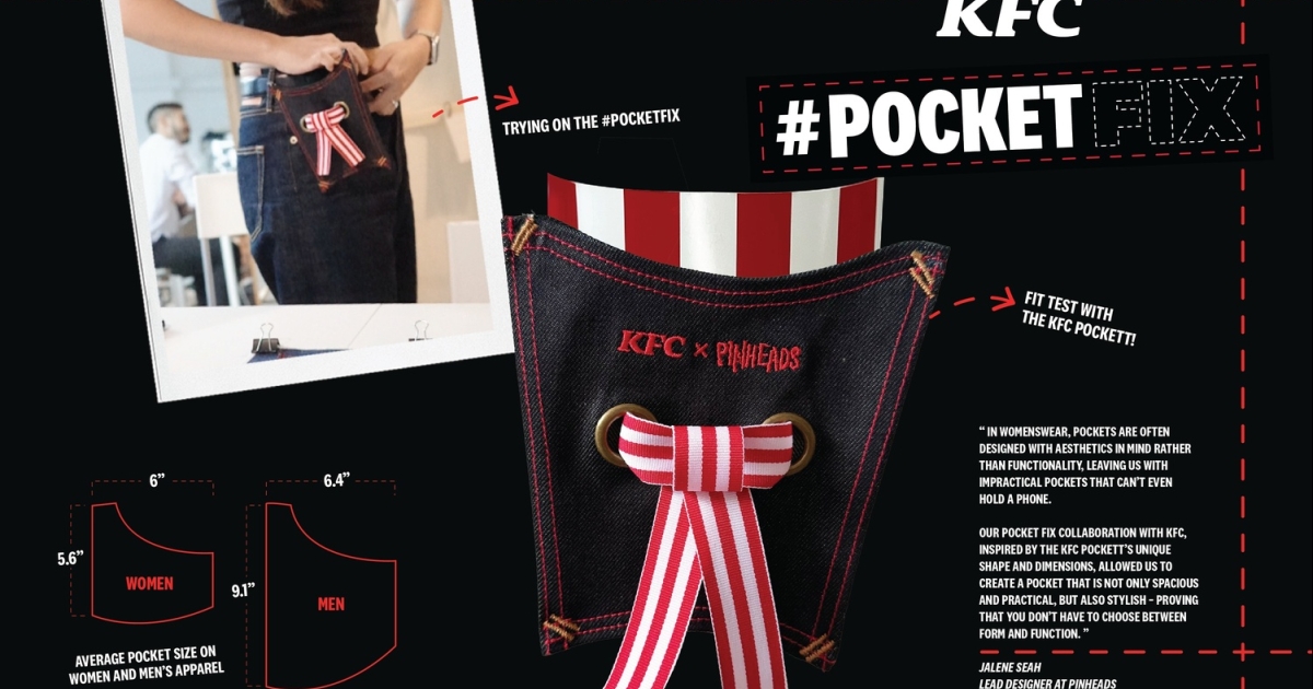 KFC Singapore unveils new KFC Pockett for Int'l Women's Day | QSR Media ...