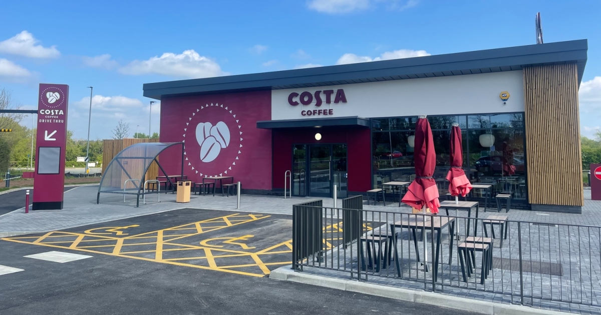 Costa Coffee launches new drive-thru store at Winsford Gateway | QSR Media