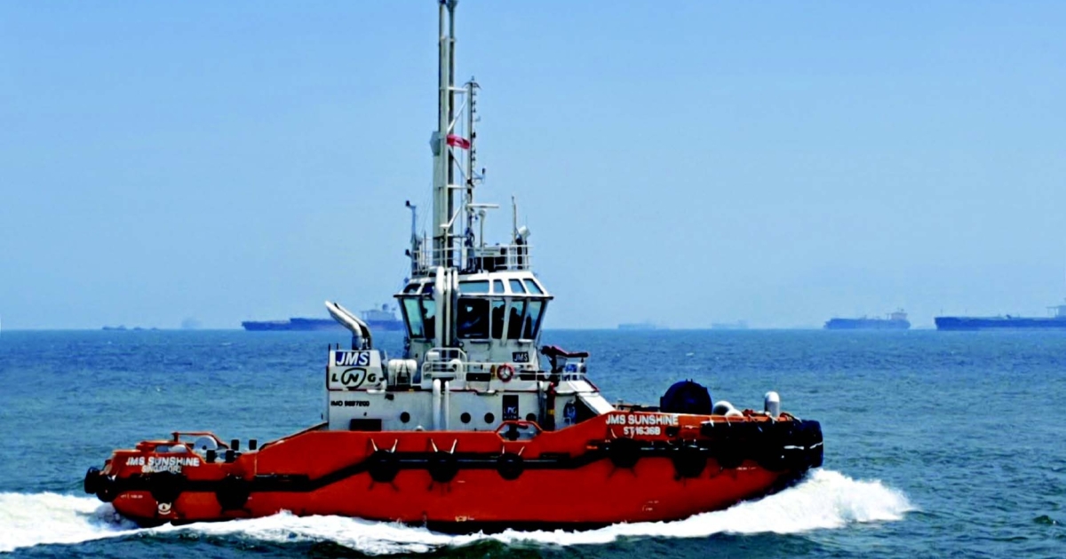 First LNG tugboat with hybrid system goes into operation in Singapore ...