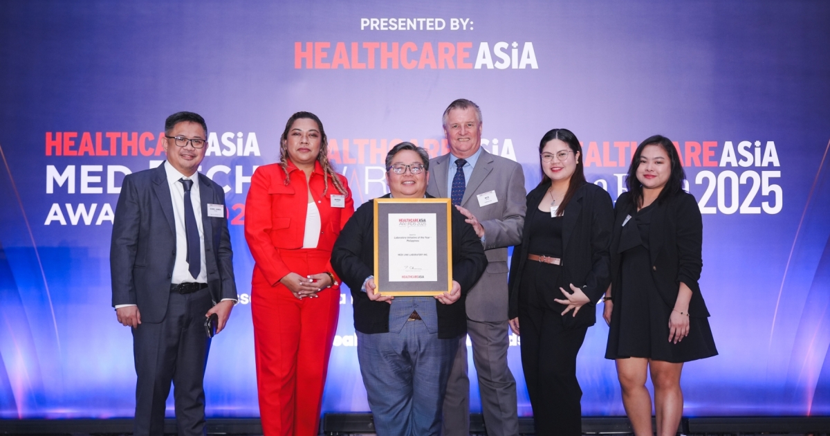 Medi Linx Laboratory wins at Healthcare Asia Awards 2025 for laboratory ...