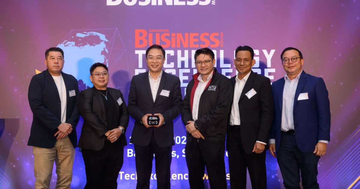 NTU Singapore honoured at SBR Technology Excellence Awards 2025 ...