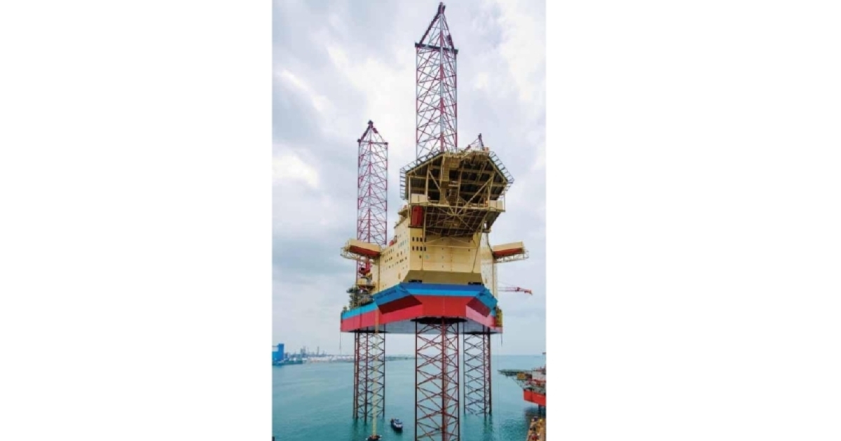 Keppel Fels delivers World's Largest Jackup Rig to Maersk Drilling 30 ...