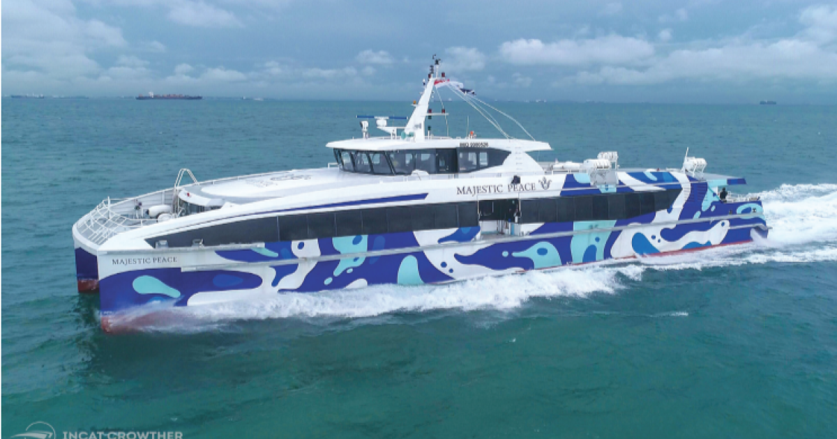 Majestic fast ferry begins construction of ten new second-generation ...