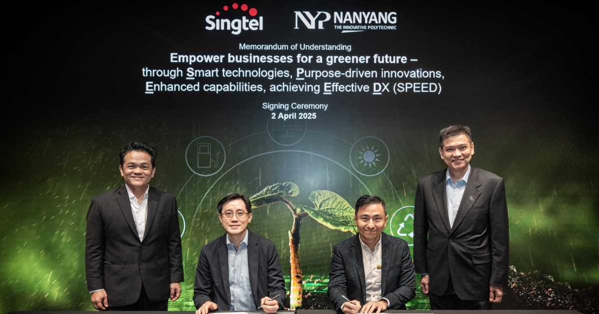 Singtel, EnterpriseSG first to launch sustainability programme for SMEs ...