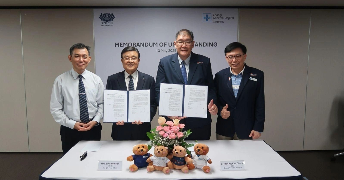 Changi General Hospital, Tzu Chi ink MoU to extend patient support ...