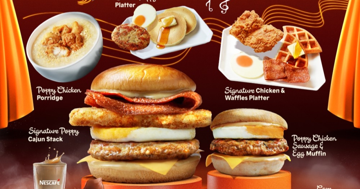 Popeyes Singapore launches first breakfast menu | QSR Media Asia