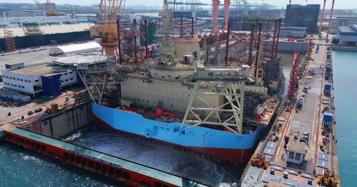 Maersk launches new wind installation vessel | Marine & Industrial Report