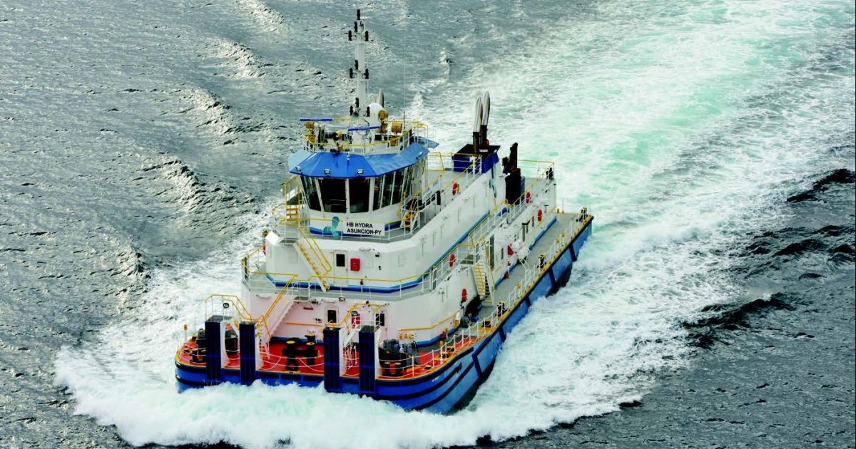 Unique Canadian Designs for Push Boats and Barges for the Rio Parana ...