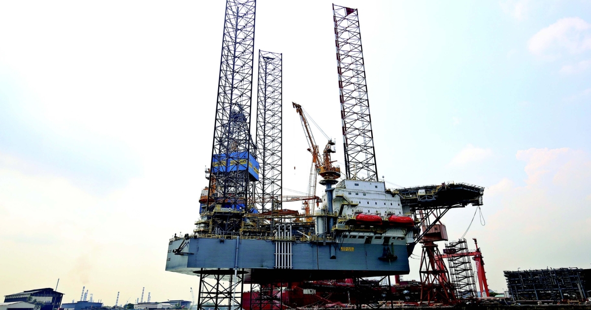 Sembcorp Marine Delivers Jack-up Rig Maersk Highlander | Marine ...
