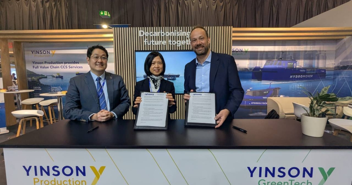 Yinson GreenTech and RMS sign marine electrification deal | Marine & Industrial Report