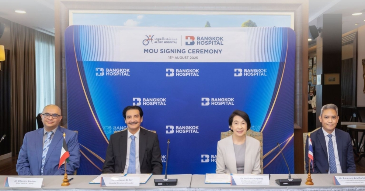 Bangkok Hospital Group signs cooperation agreement with Kuwaiti ...