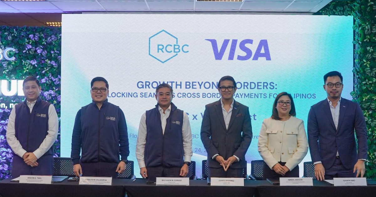 RCBC, Visa launch real time payments and money transfer platform in the ...