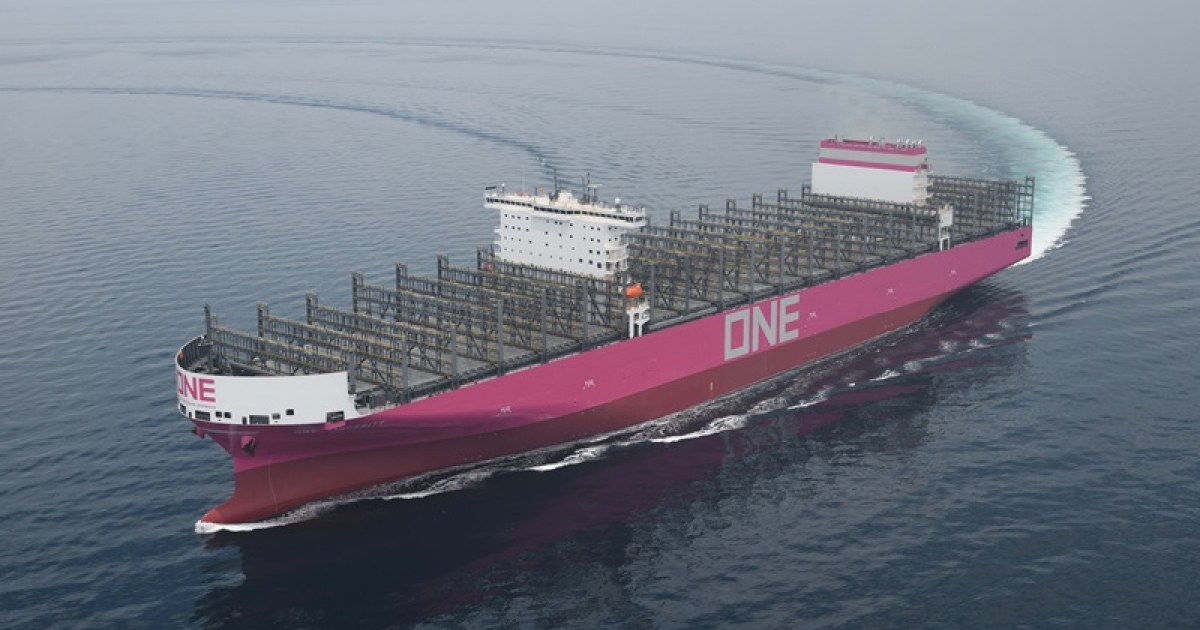 Imabari Shipbuilding completes 13,900 TEU containership | Marine ...