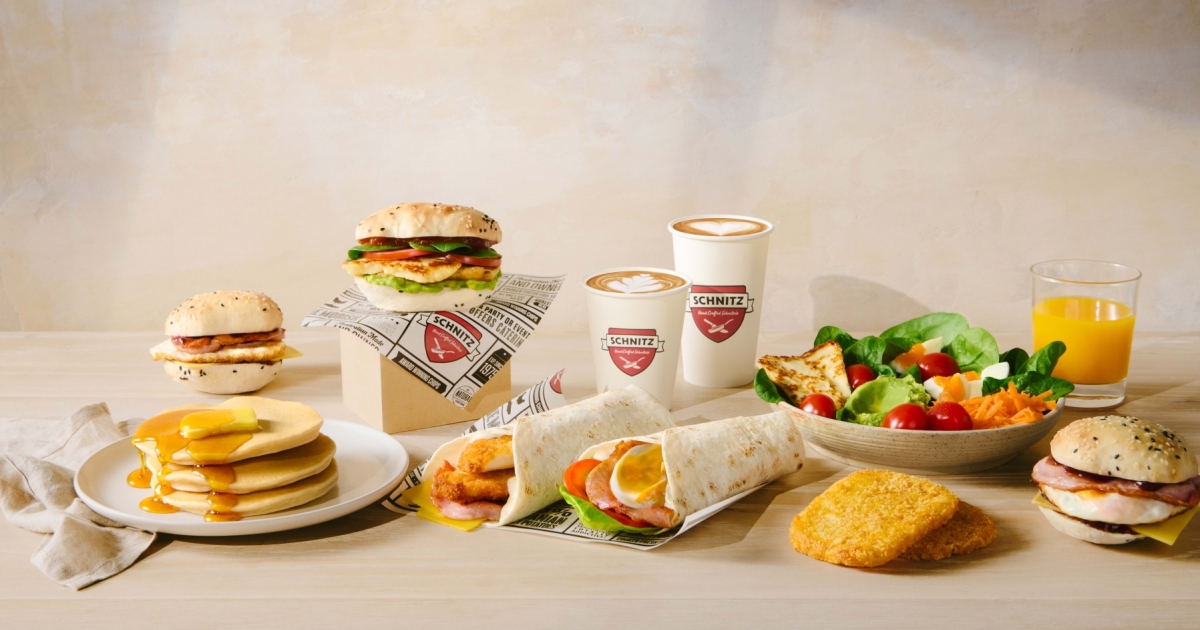 Schnitz debuts breakfast menu in Melbourne airport | QSR Media