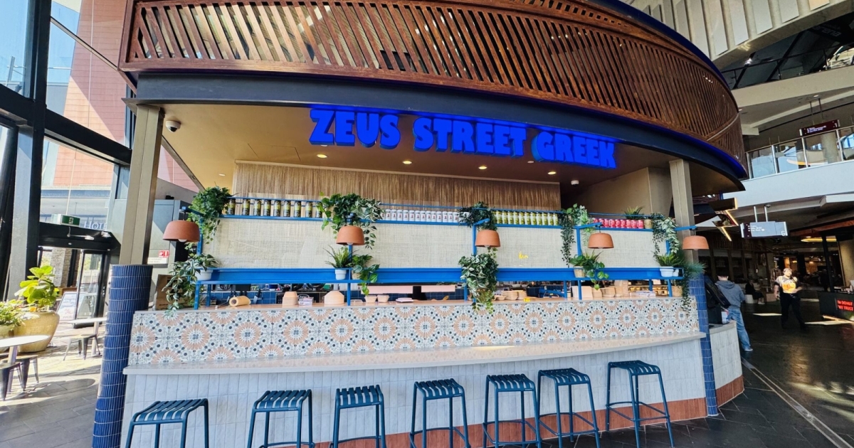 Zeus Street Greek opens first kiosk in Carindale | QSR Media