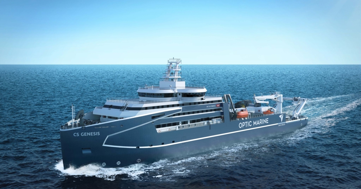 OMS Group commences construction of new cable-laying vessel | Marine ...