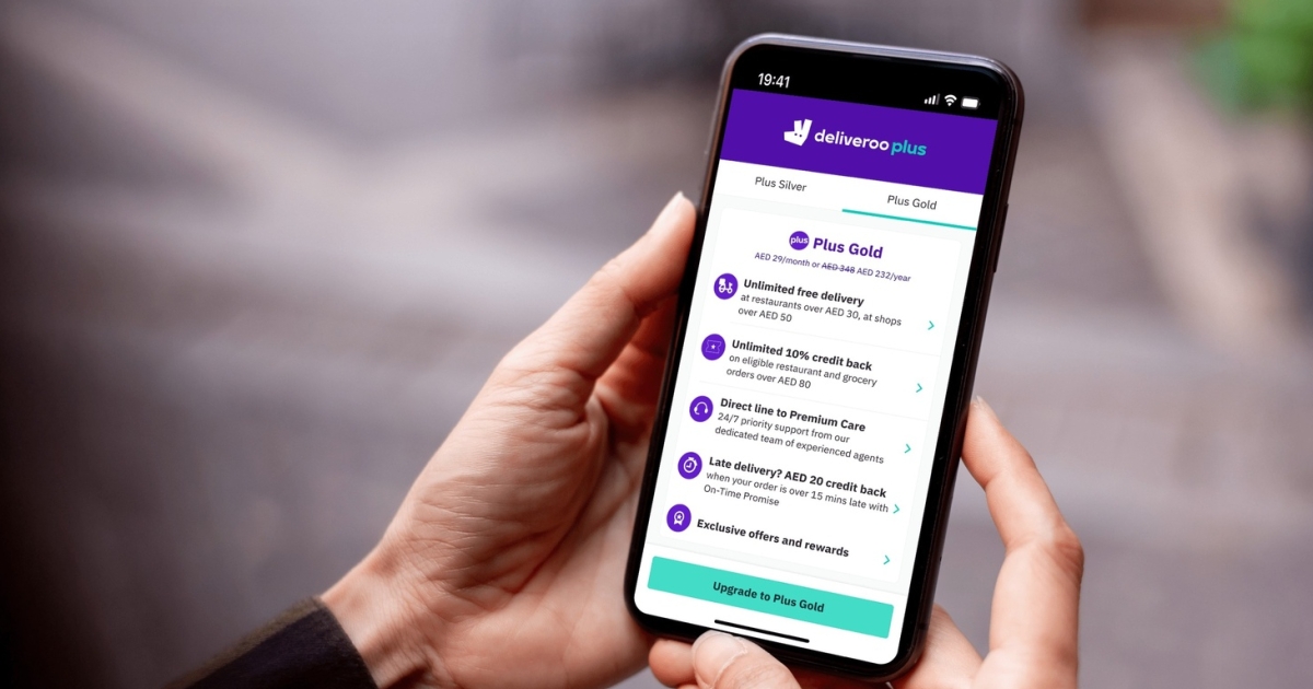 Deliveroo unveils new ‘Plus Gold’ subscription programme | QSR Media