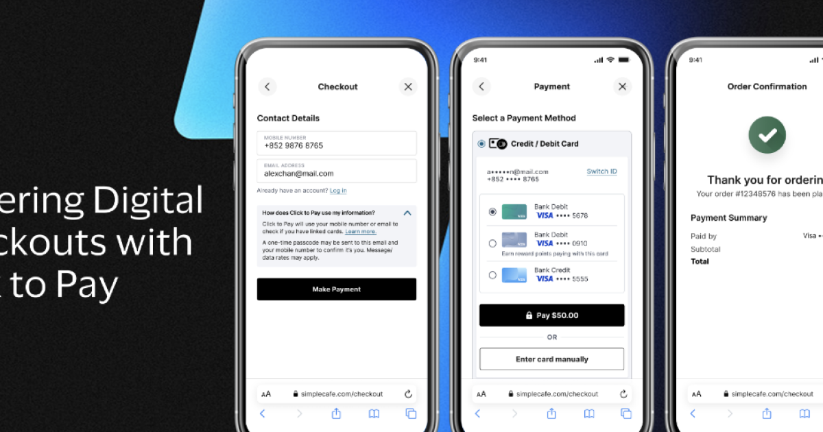 Visa launches Click to Pay digital checkout service in Hong Kong | Hong ...