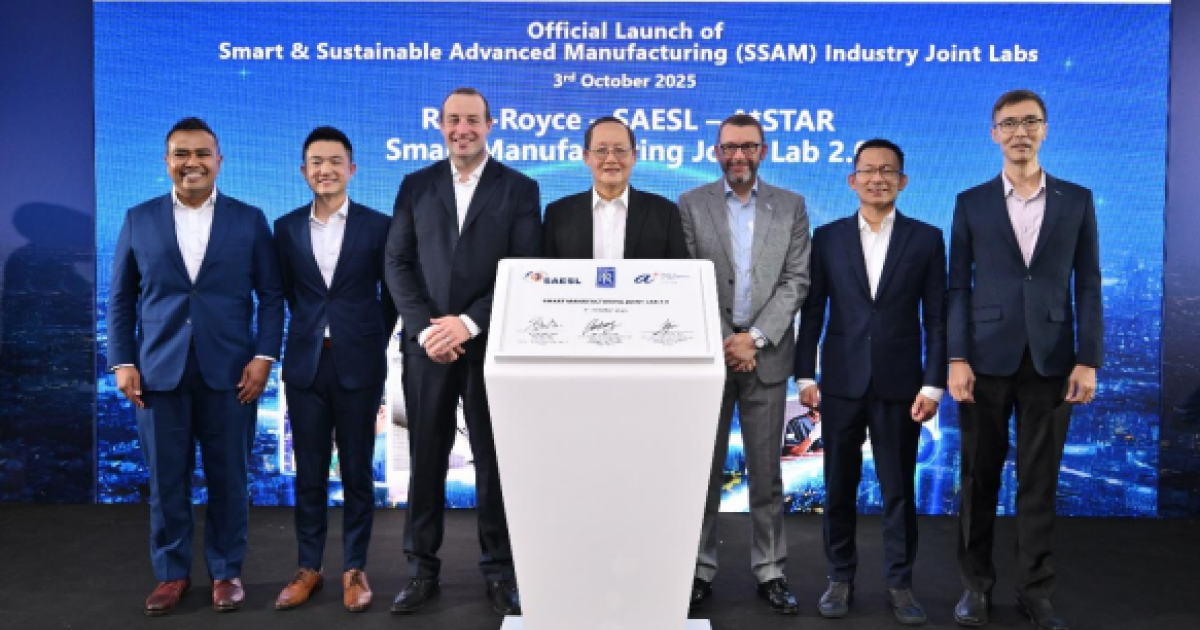 A*STAR launches Smart Manufacturing Joint Lab phase two | Singapore ...