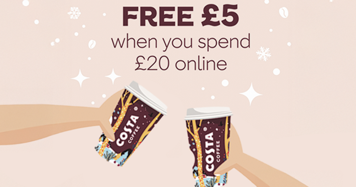 Costa Coffee offers bonus Black Friday credit on online gift cards ...