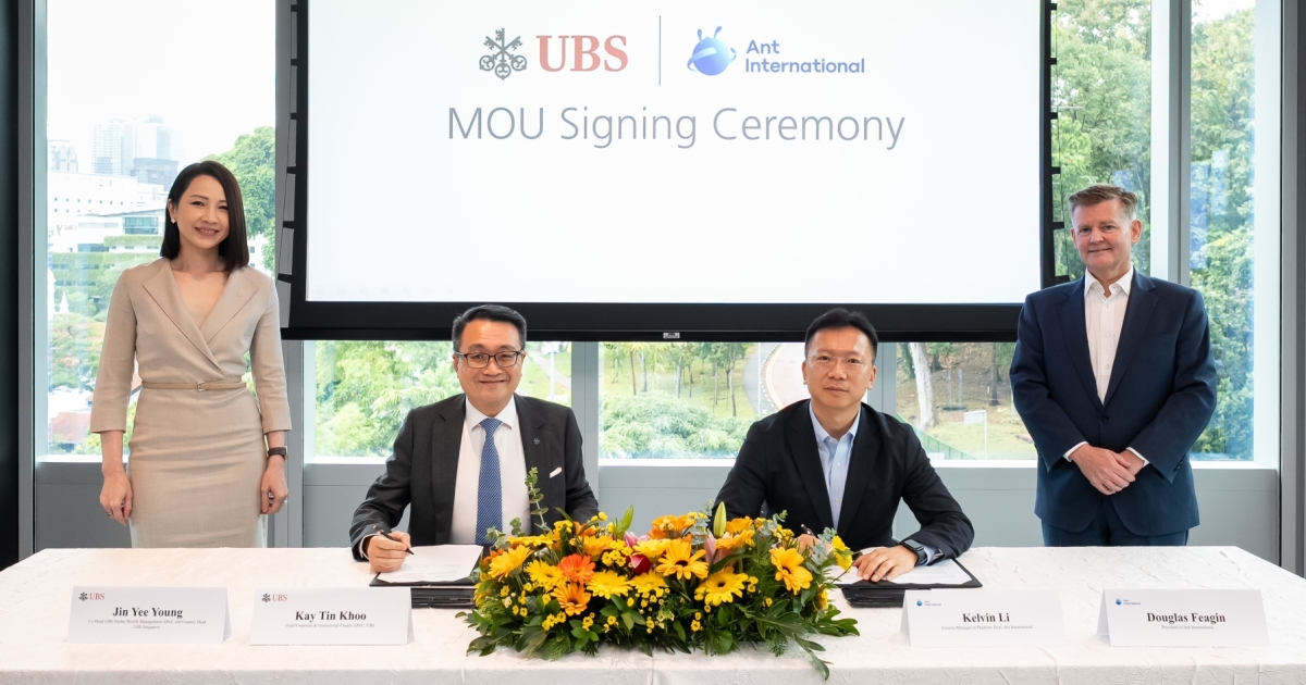 Ant International to use UBS’ blockchain platform for global treasury ...