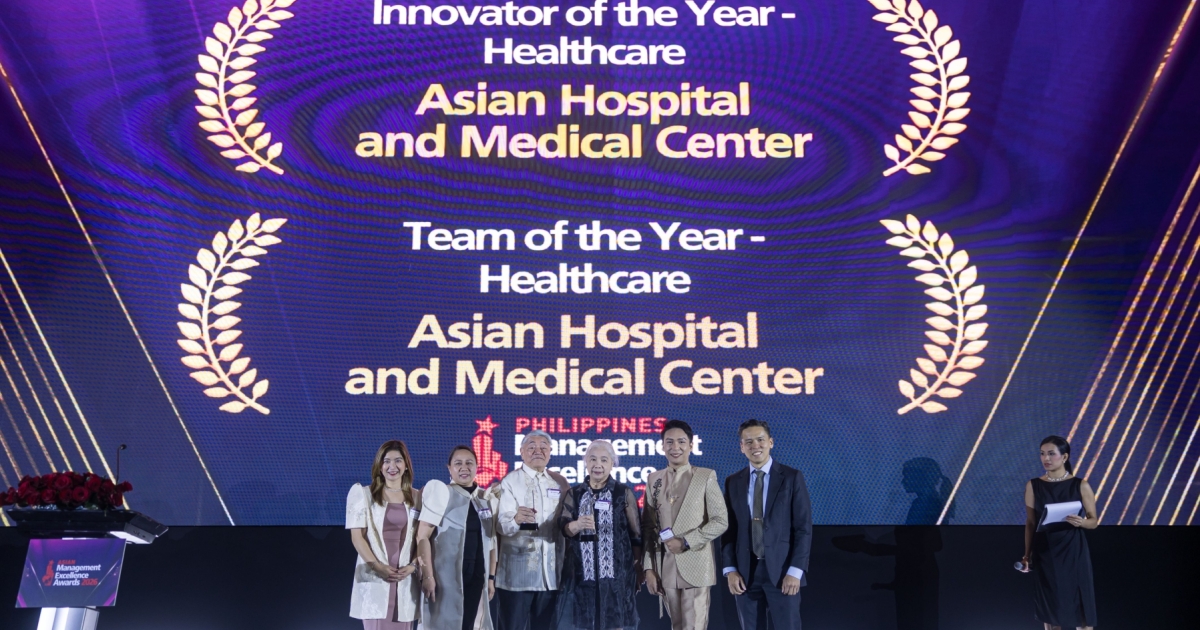 Asian Hospital and Medical Centre brings home two distinctions at Asian ...