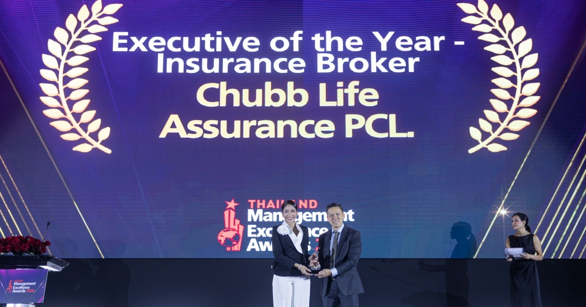 Chubb Life Thailand Country President named Thailand Executive of the ...