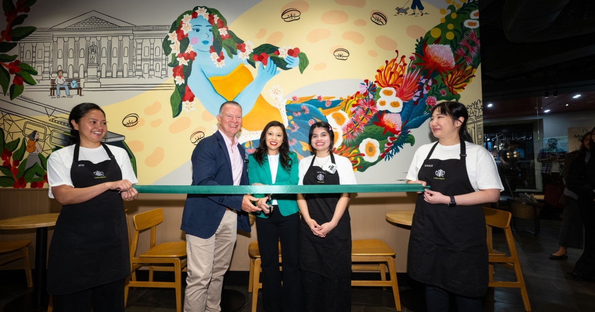 Starbucks reopens Melbourne Central with art-forward makeover | QSR ...