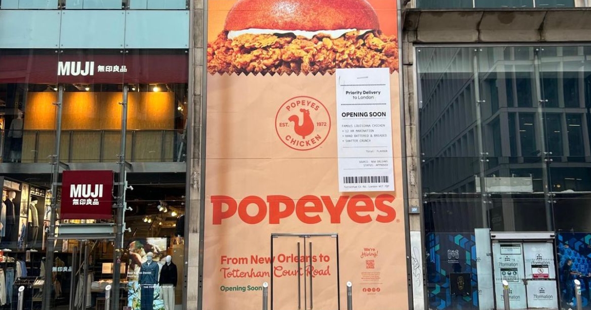 Popeyes lands on Tottenham Court Road | QSR Media UK